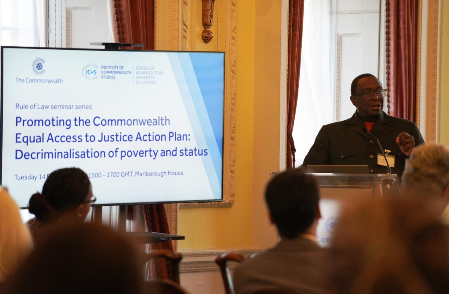 “We must decriminalise poverty to achieve equal access to justice ...